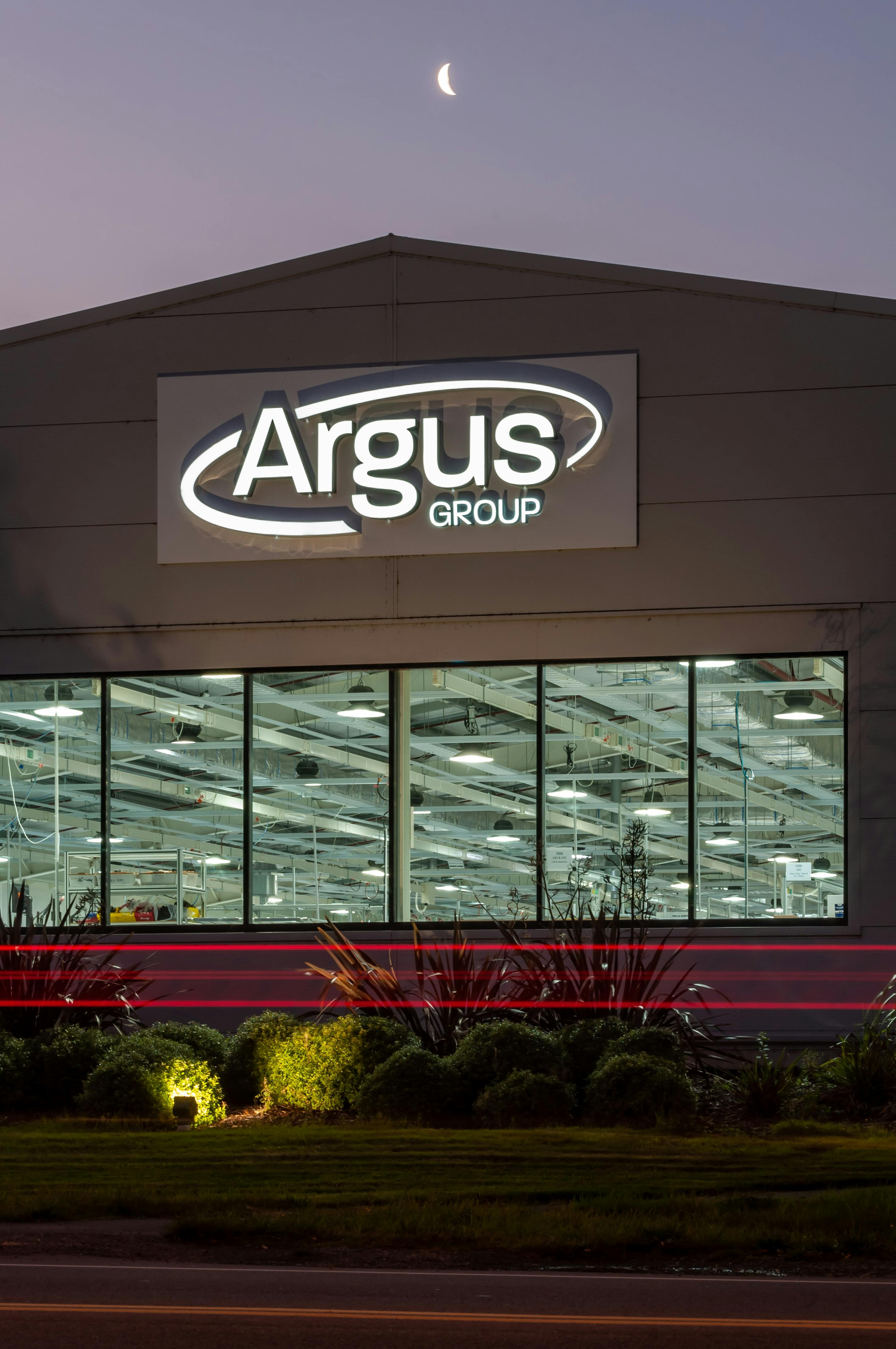 Argus Group signage | Signtech